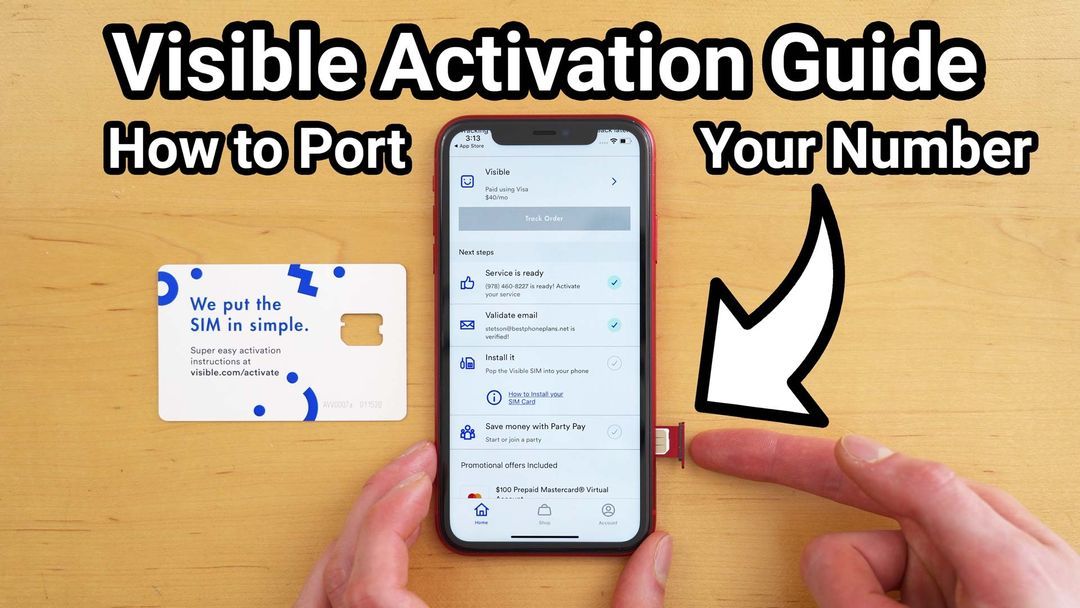 Visible Activation Guide - How To Port Your Number