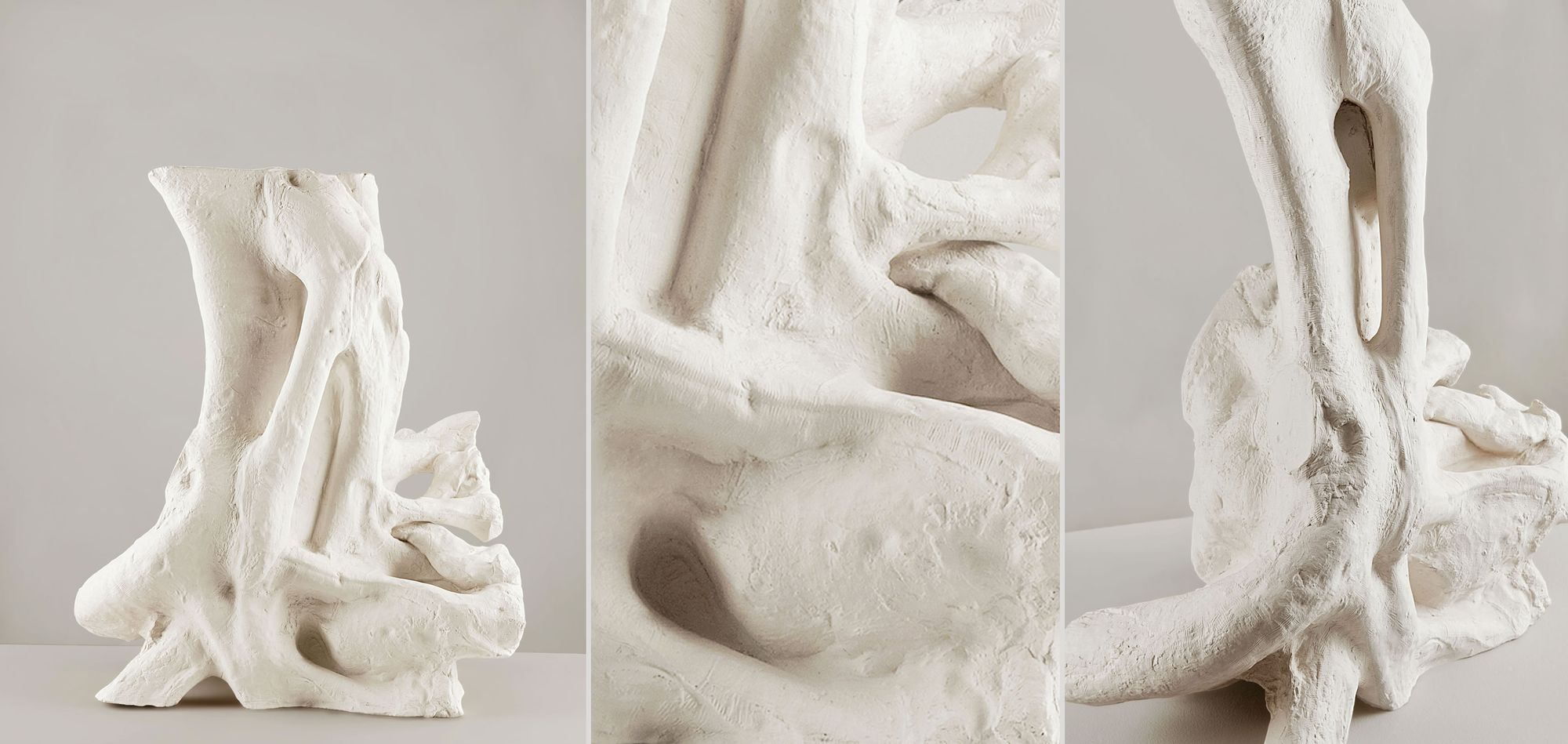 "Banyan" Hand Carved And Casted Object Vase | Gilles Caffier | Habachy ...