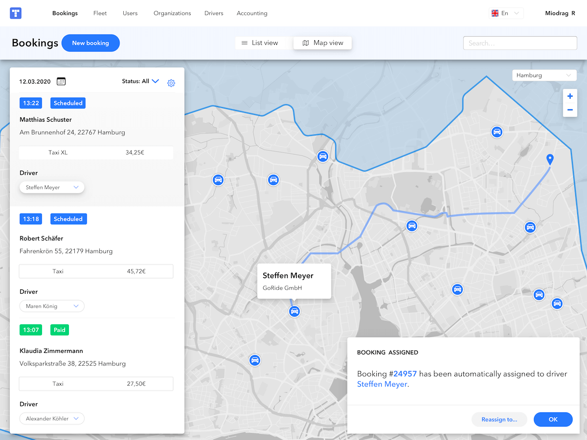 Ride-Hailing & Sharing Software | White-Label Apps | Marketplace Support