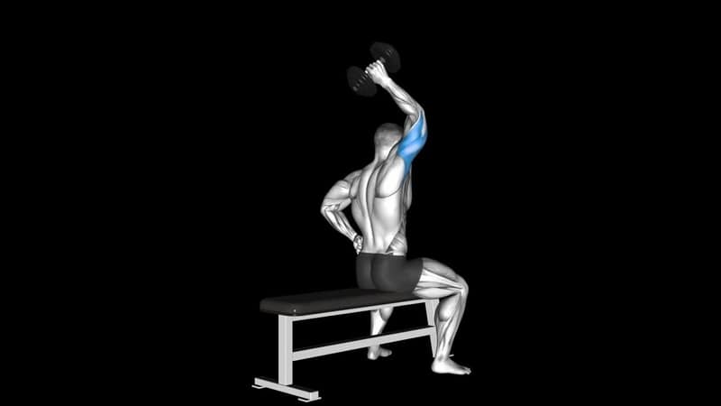 One Arm Lying Dumbbell Tricep Extension – How To Video, Alternatives & More
