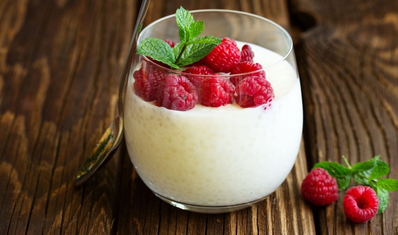 Raspberry Lime And Coconut Tapioca Pudding Recipe | Terra Madre