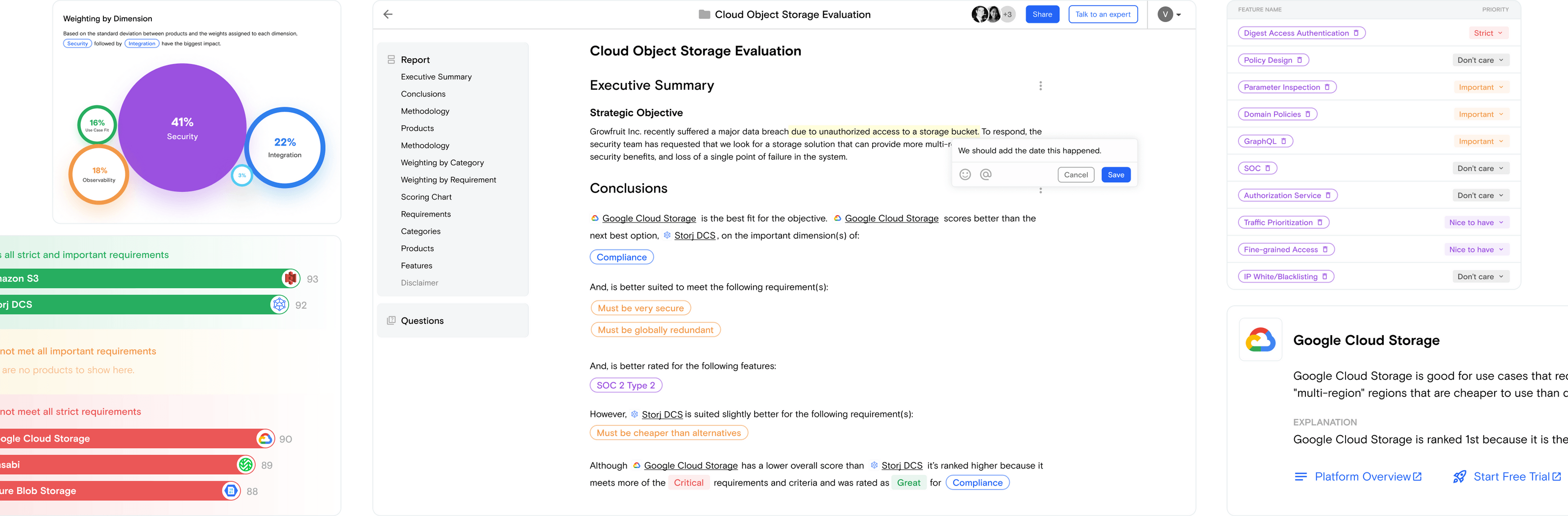 Taloflow | Choose the right cloud vendor 10x faster