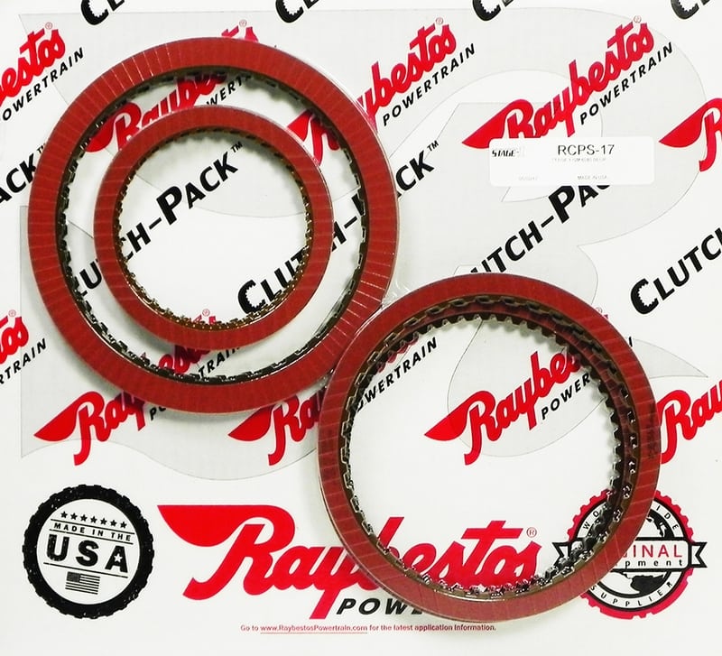 Stage-1 Street-Strip Performance Red Friction Clutch Plates | Raybestos ...