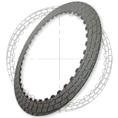 23046108 - Allison MT640 Series Transmission Lockup Friction Clutch ...