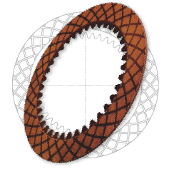 23046108 - Allison MT640 Series Transmission Lockup Friction Clutch ...