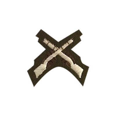 No2 Dress Crossed Rifles