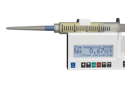 Syringe drivers in palliative care: Nursing management