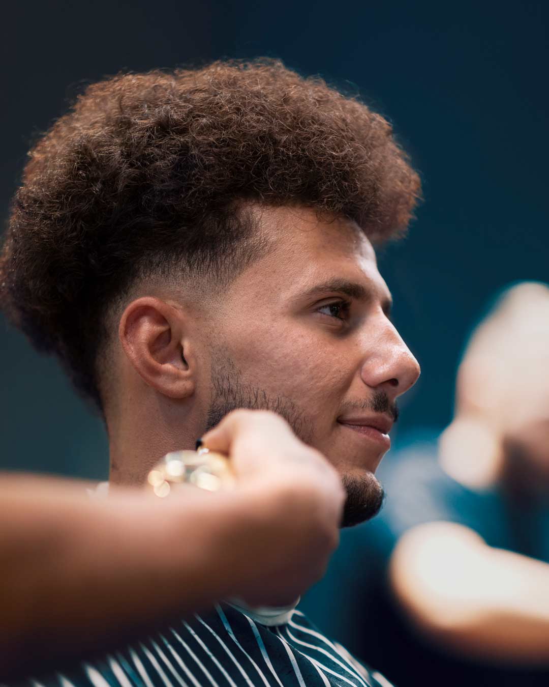 Low Skin Fade Afro