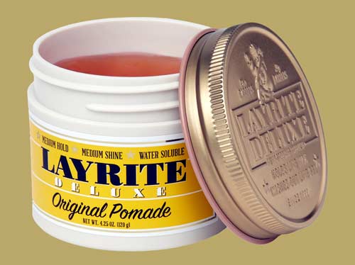 LAYRITE DELUXE; PROFESSIONAL HAIR STYLING PRODUCTS FOR MEN