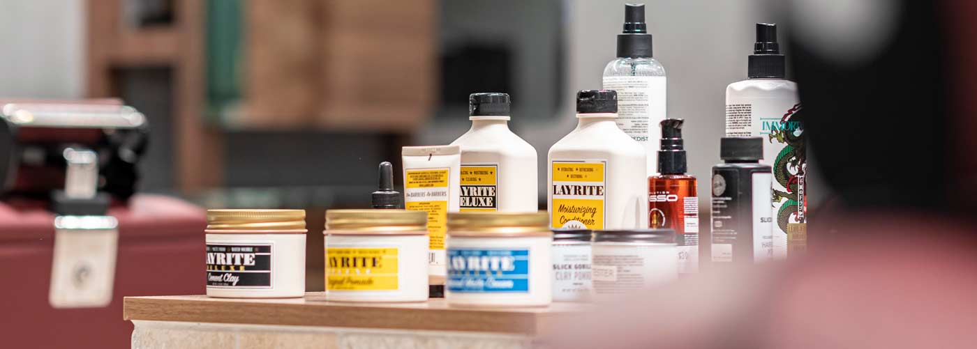 LAYRITE DELUXE; PROFESSIONAL HAIR STYLING PRODUCTS FOR MEN