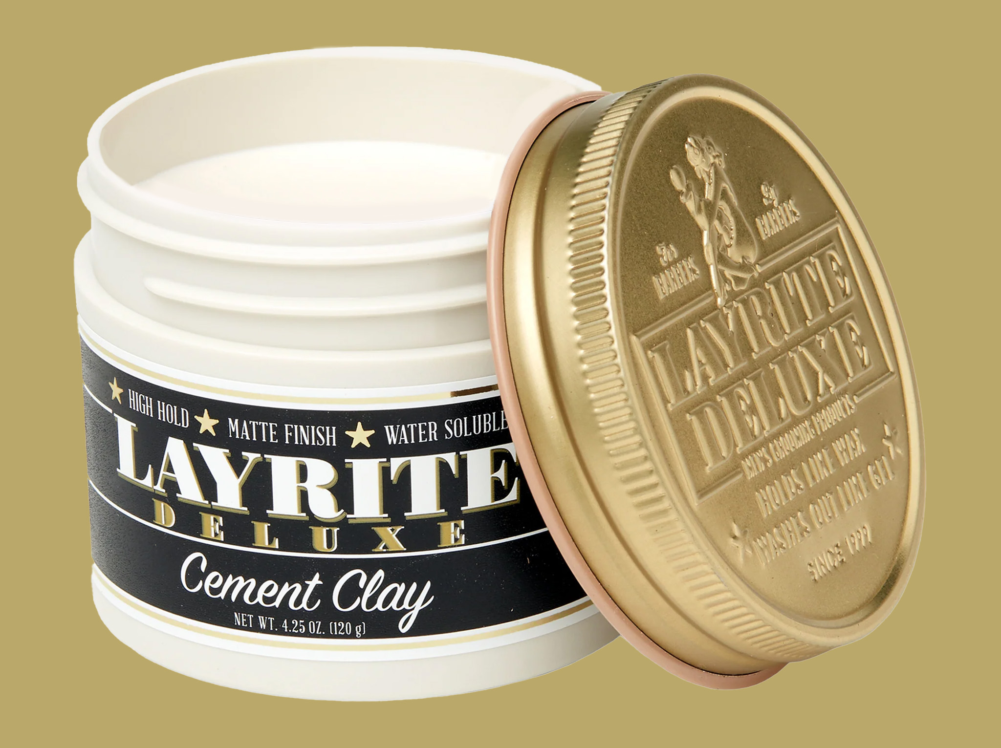PERFECTING MEN'S HAIRSTYLES WITH LAYRITE DELUXE CEMENT CLAY