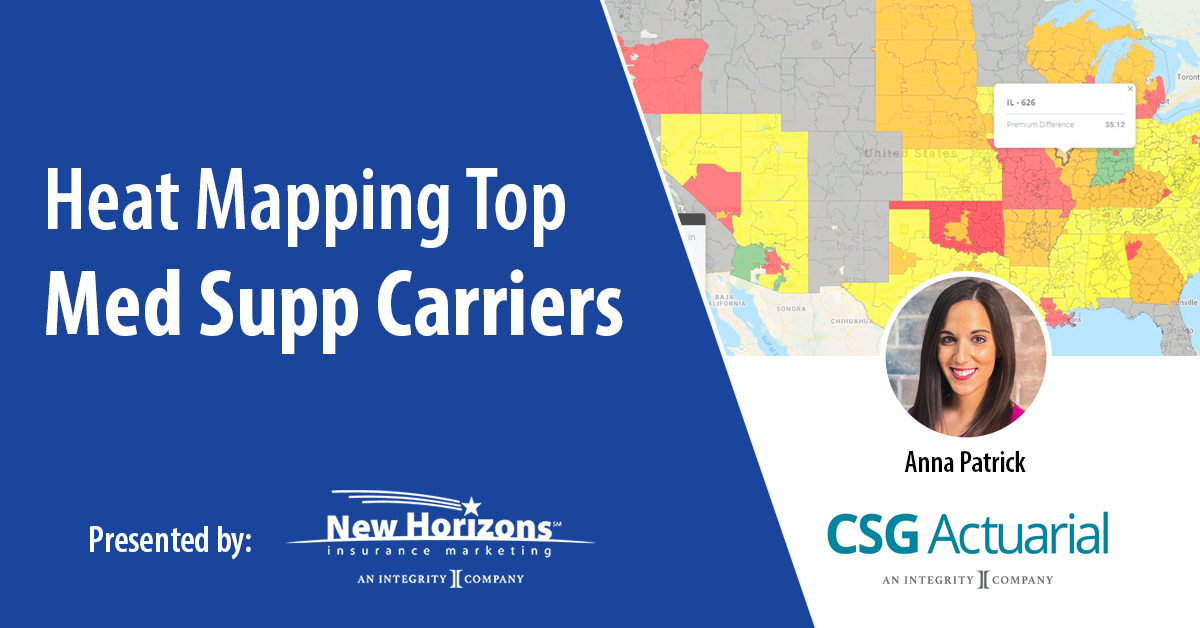 October 6 Webinar: Heat Map Your Top Med Supp Carriers for AEP
