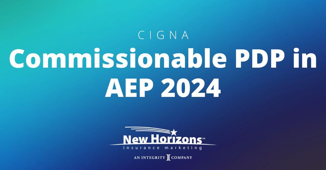 Cigna: Commissionable PDP in AEP 2024