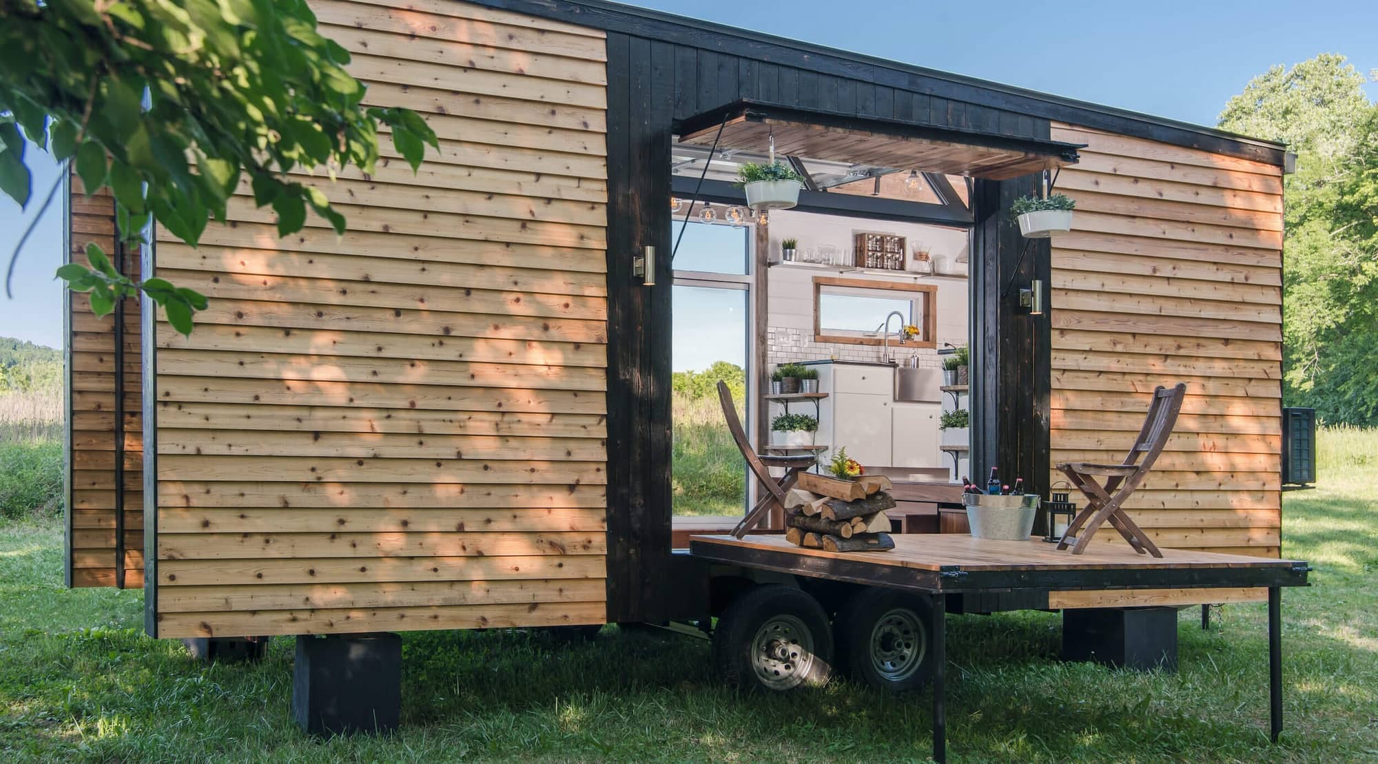 The Alpha - Rustic Modern Tiny House Tiny Home