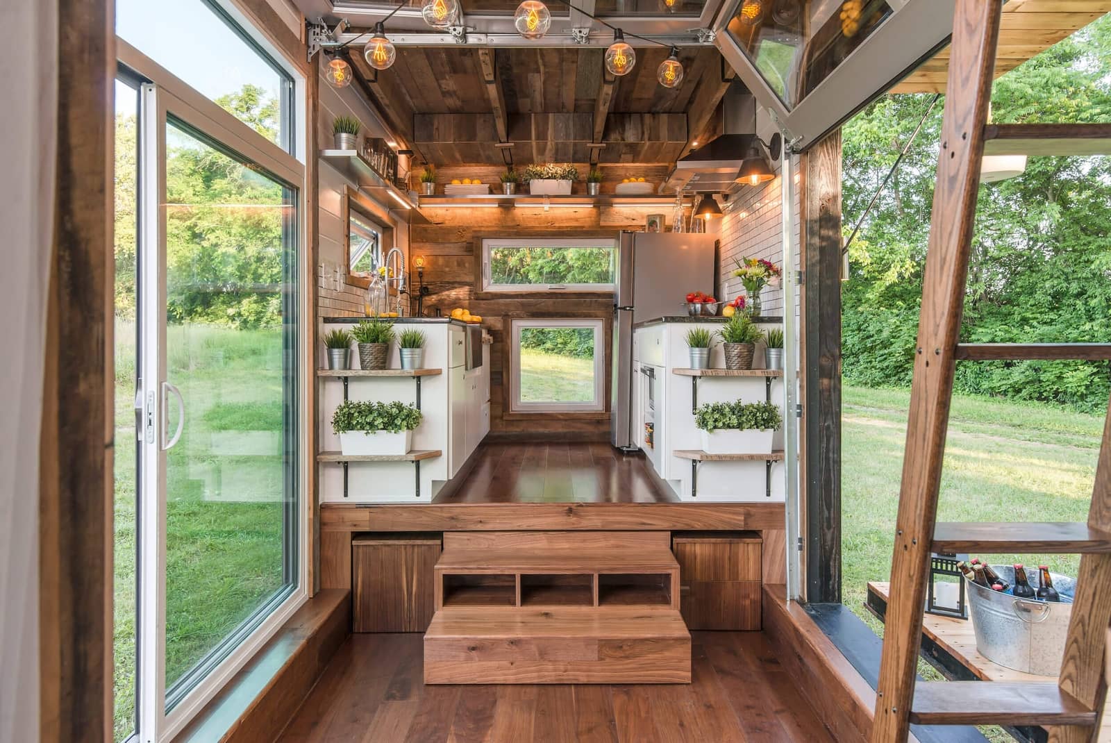 The Alpha - Rustic Modern Tiny House Tiny Home