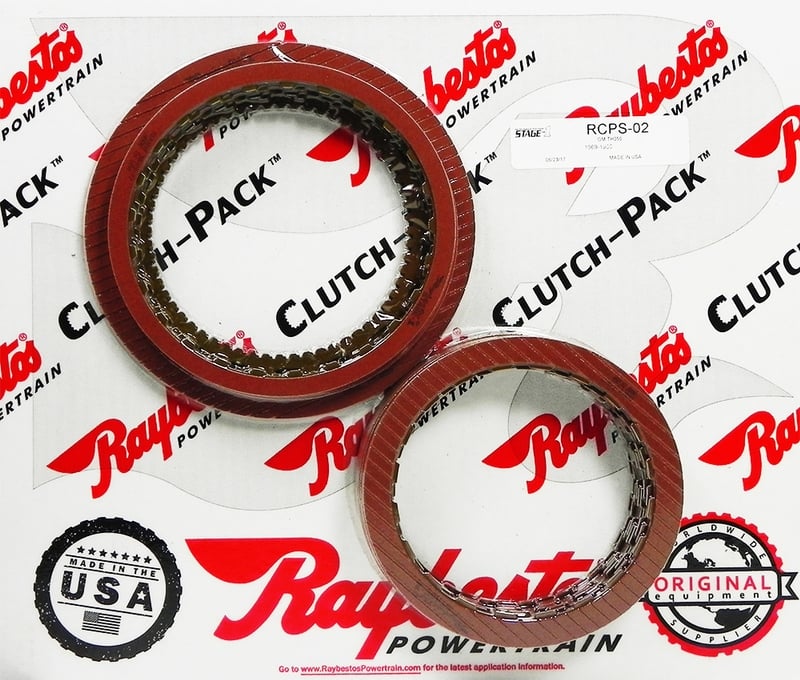 GM TH350 GEN 2 Blue Friction Clutch Pack | Raybestos Powertrain