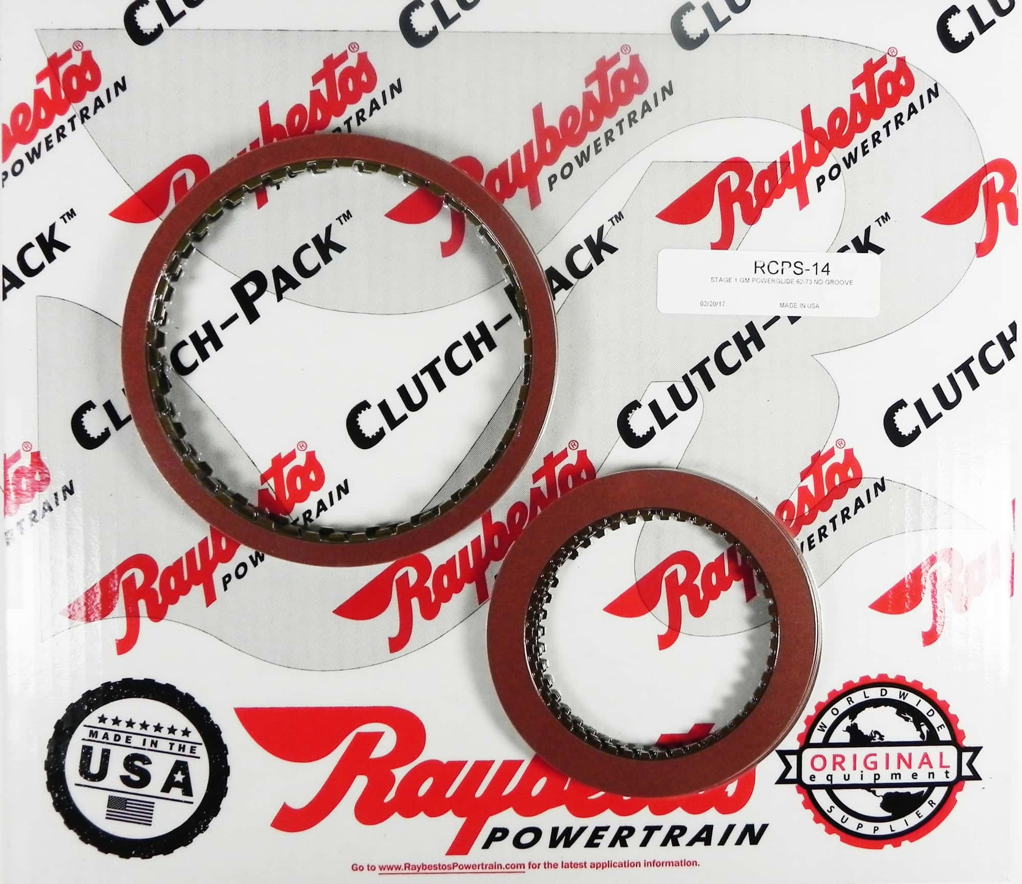 GM POWERGLIDE Stage-1 Friction Clutch Pack | Raybestos Powertrain