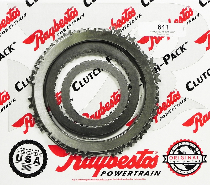 GM 6T40, 6T45, 6T40 GEN 2, 6T50 3rd Generation HT Friction Clutch Pack ...