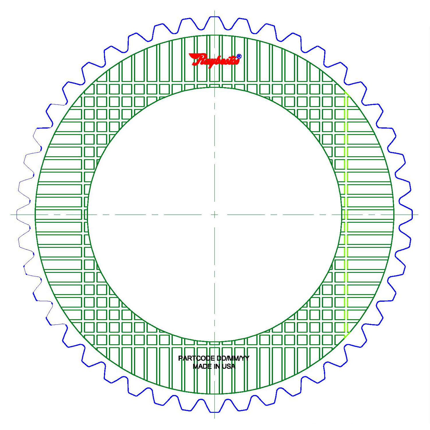 MD SERIES C1 Friction Clutch Plate