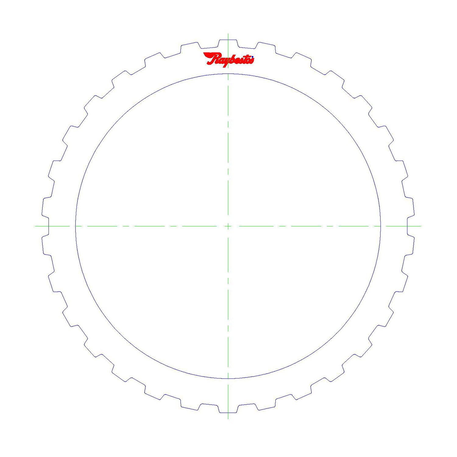 5F9Z-7B442-BA - CFT30, CVT Reverse Steel Clutch Plate