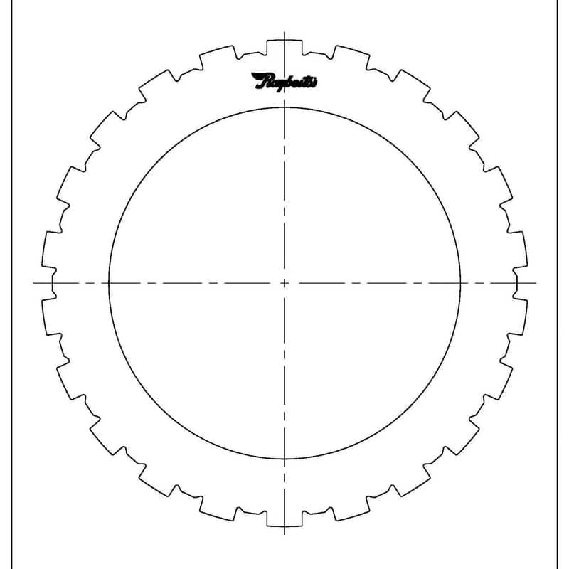 LIKE 8655621 - TH400 Intermediate (.063") Steel Clutch Plate