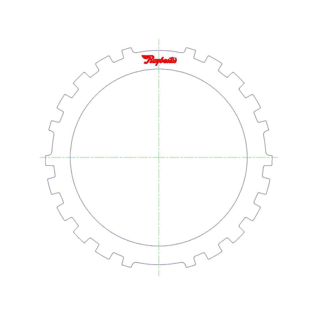 8628224, 8678922 - TH200-4R, TH325, TH325-4L Low Reverse (.078") Steel ...