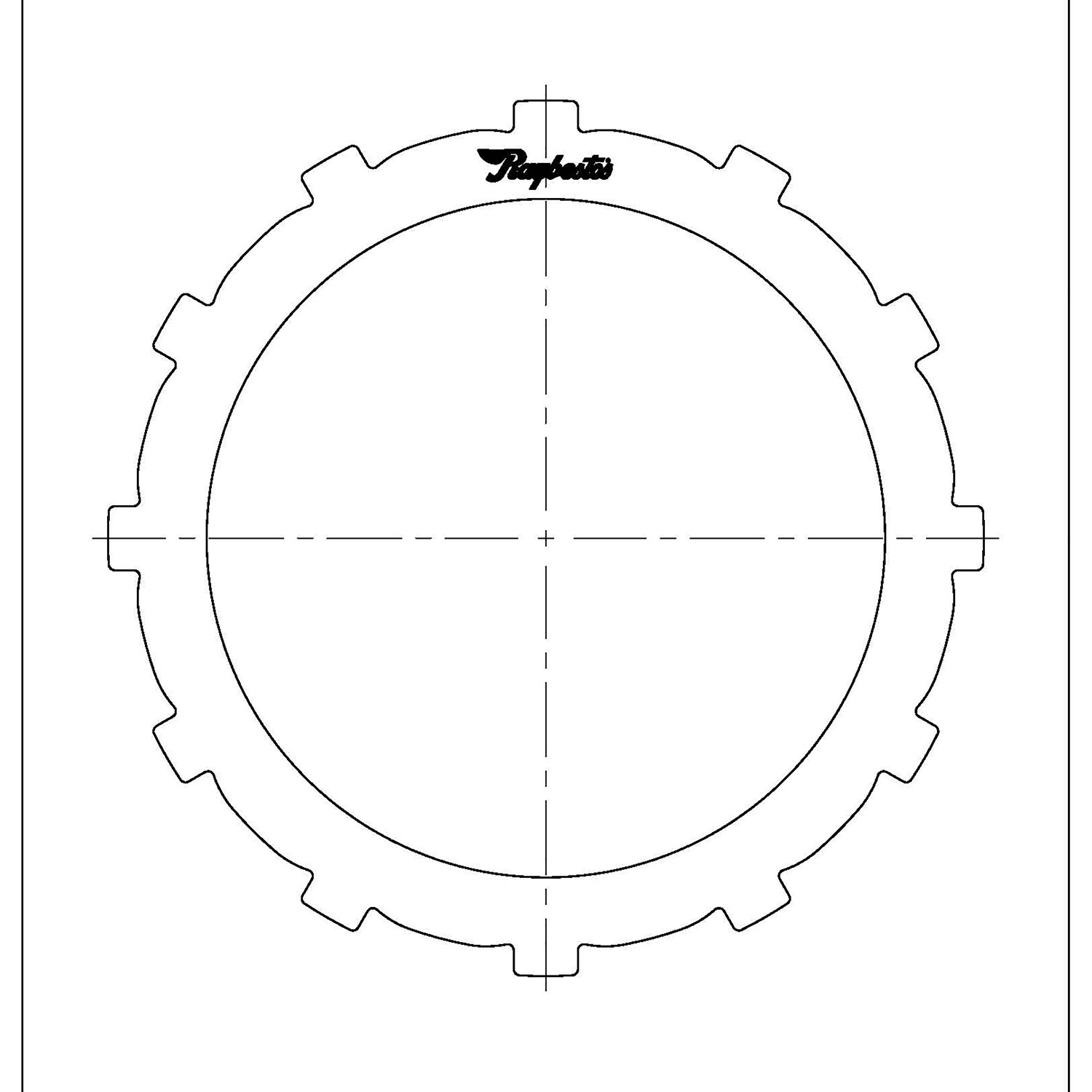 12547608 - NVG, TRANSFER CASE 136, 236, 246 Transfer Case Steel Clutch ...