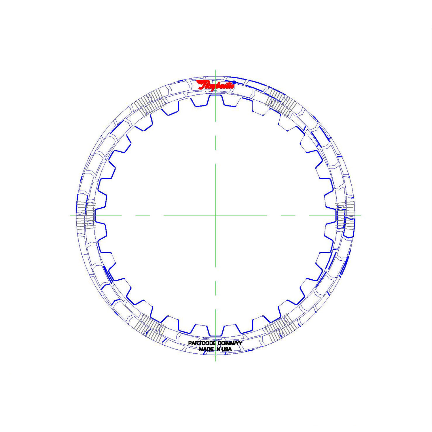 850RE 850RE (HT) Hybrid Technology Friction Clutch Plate
