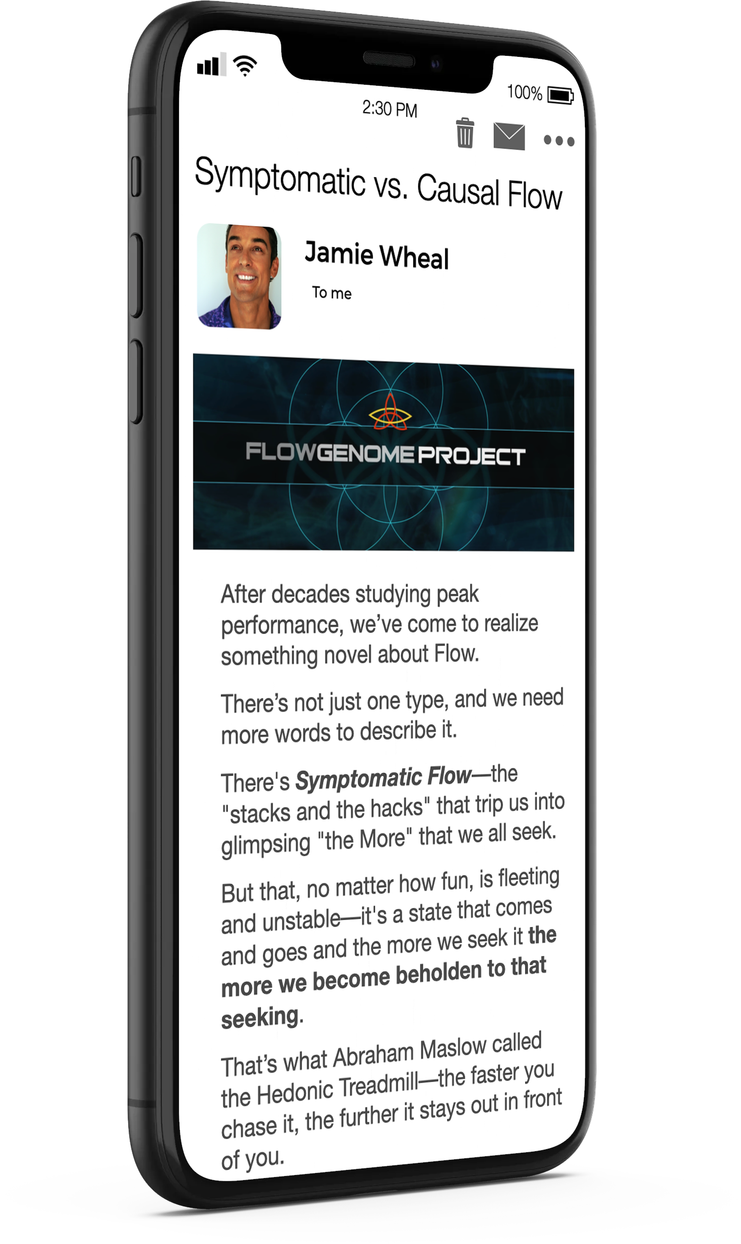 Flow Profile - Flow Goer