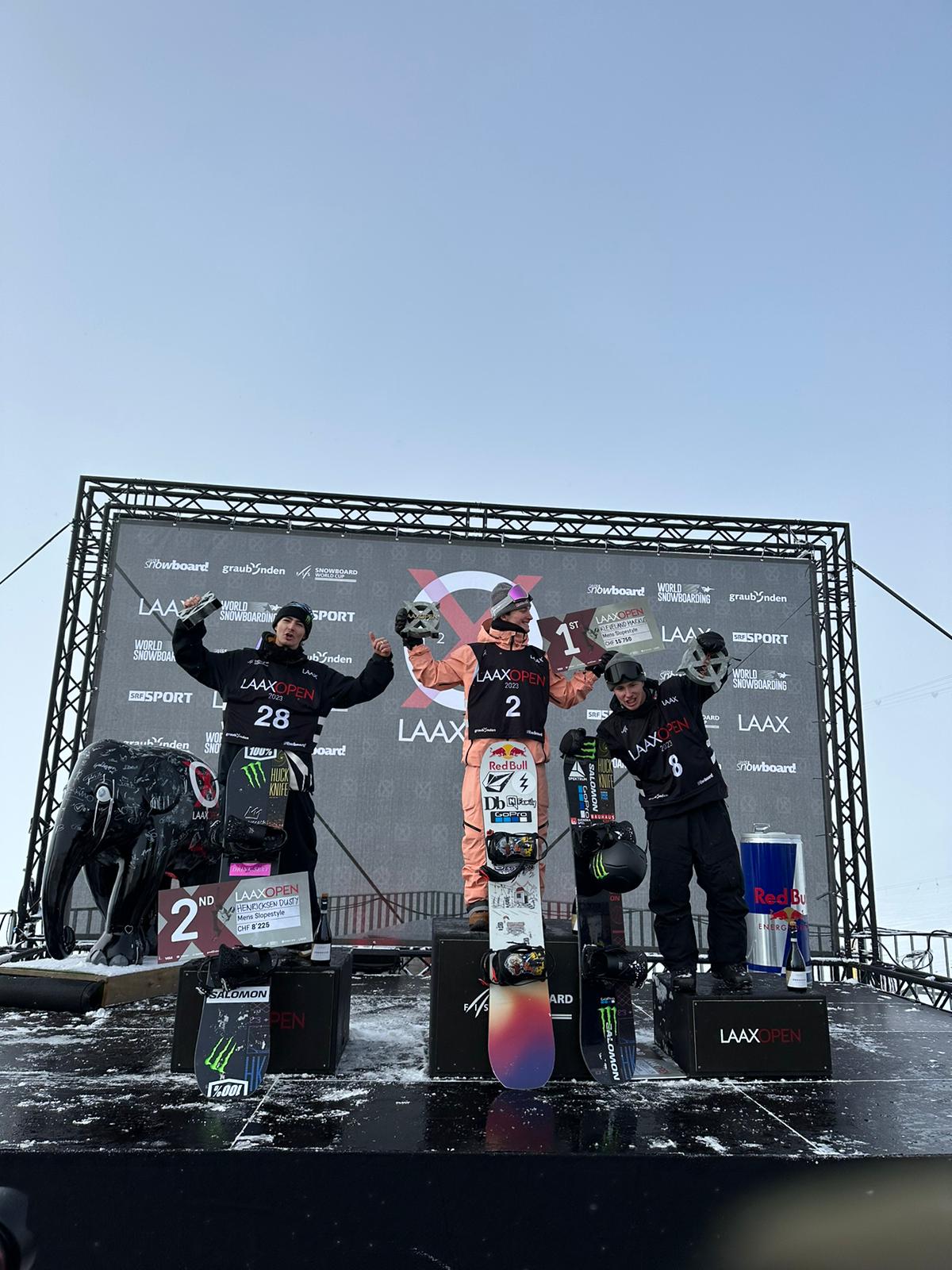 Marcus Kleveland vinner i Laax | Brettforbundet Snow