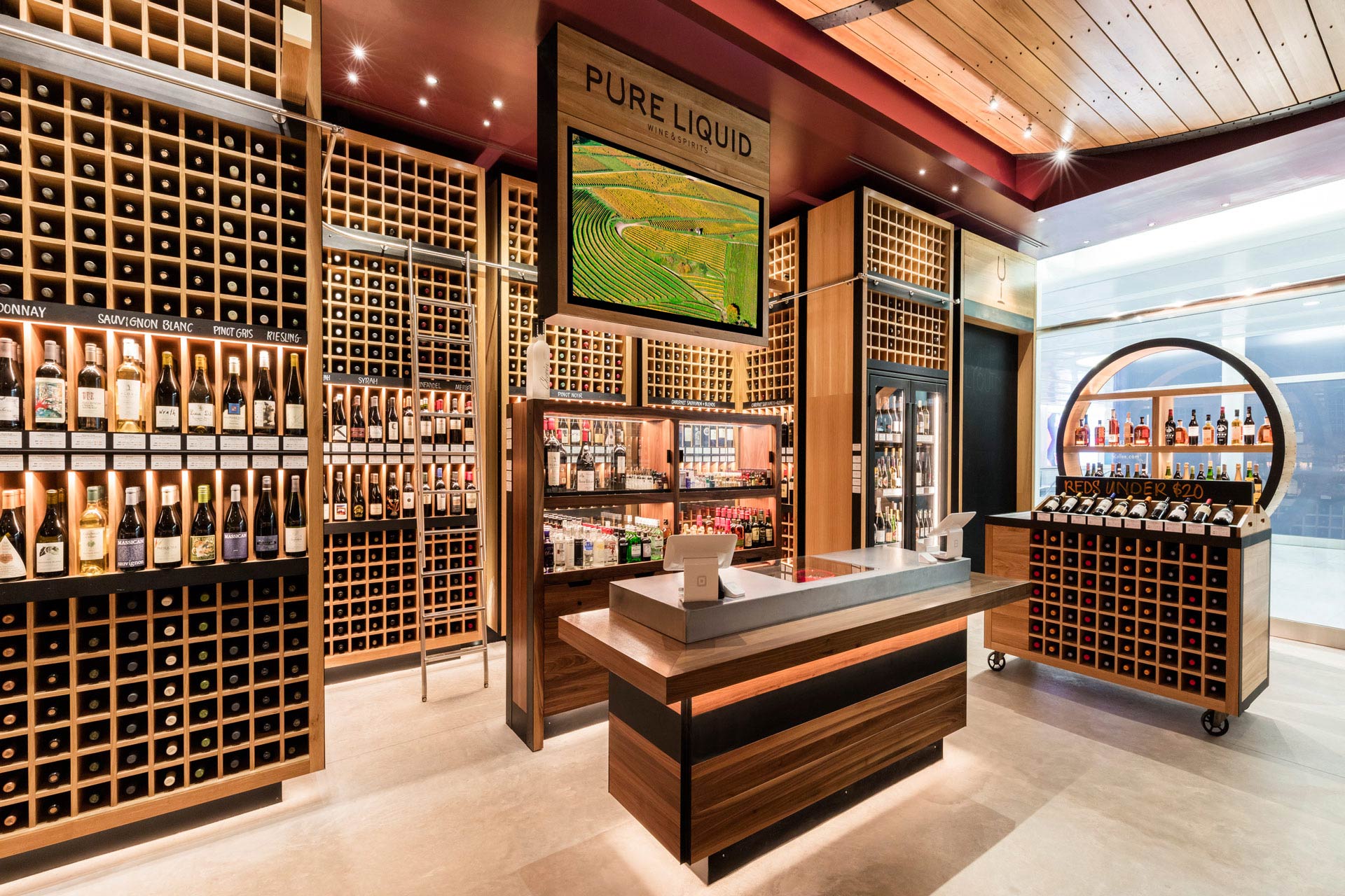 Pure Liquid Wine & Spirits | Retail | Cass Calder Smith