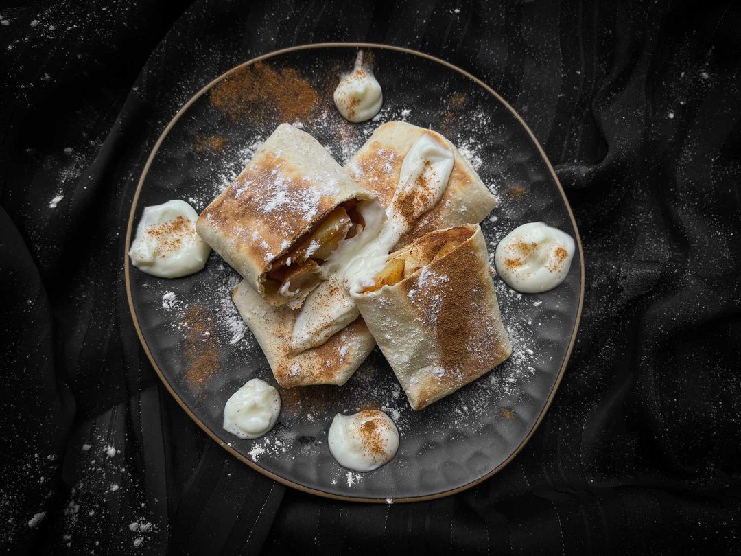 Apple pockets faible en calories, riche en protéines