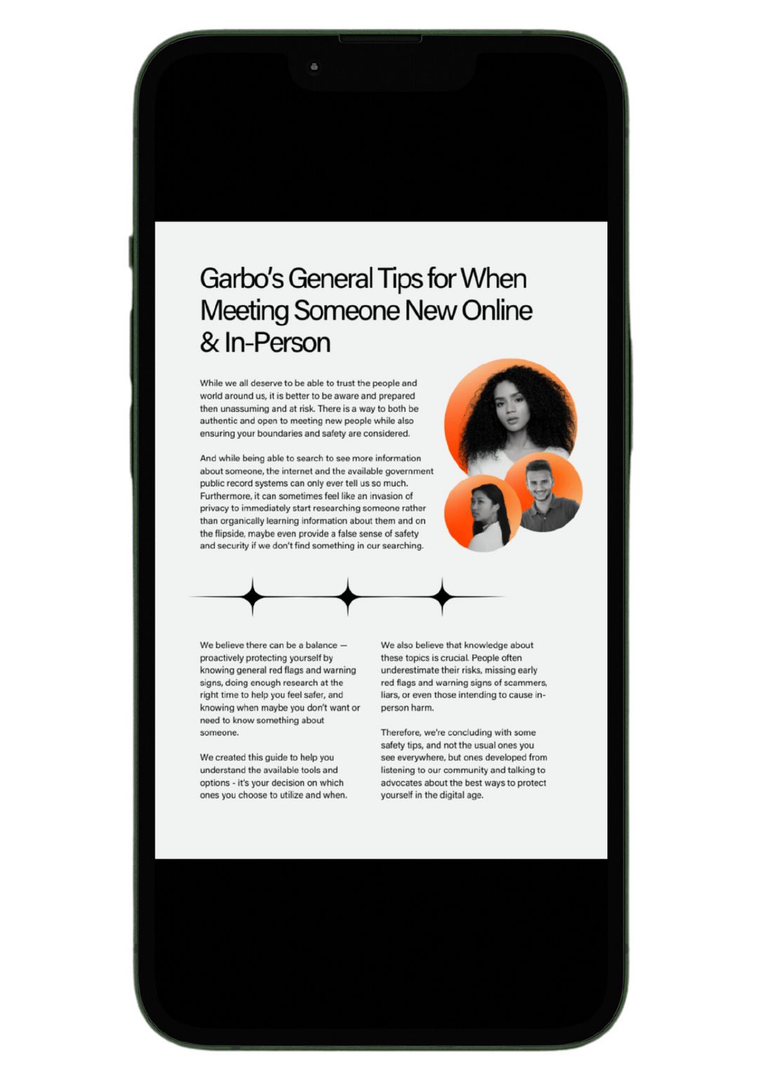 Garbo | a new kind of online background check