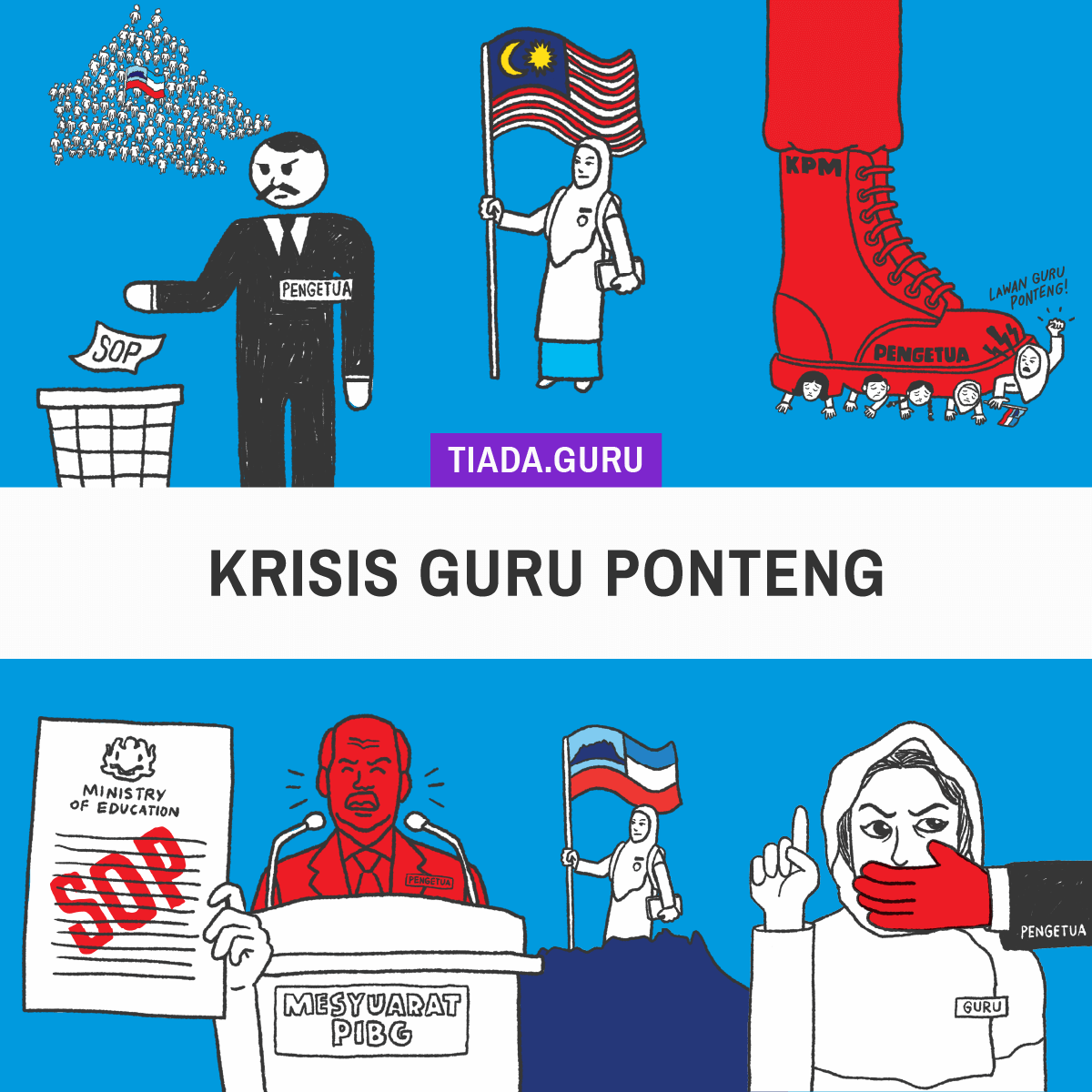 Panduan Unggul Terhadap Krisis Guru Ponteng — Tiada.Guru