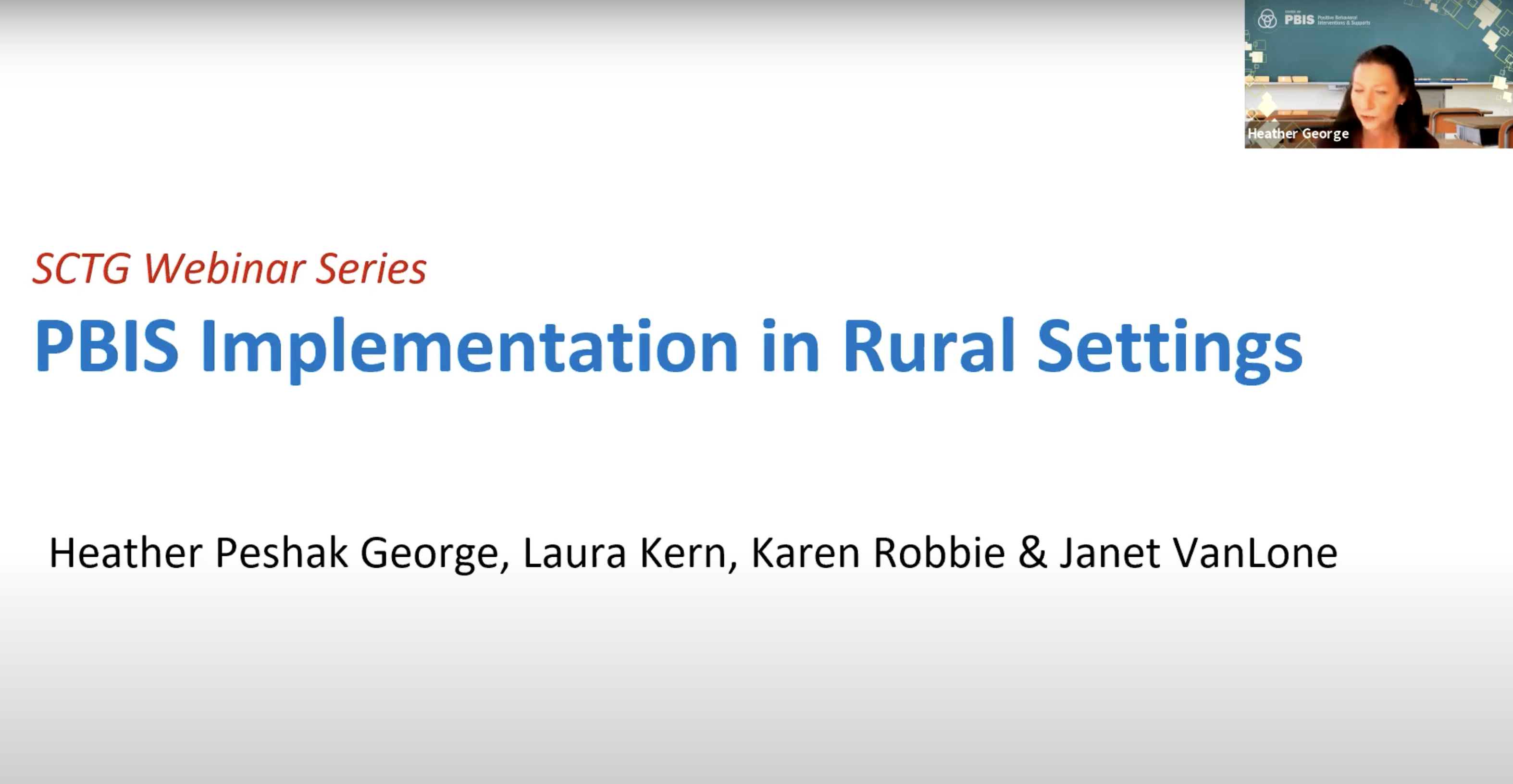 Center on PBIS | Video