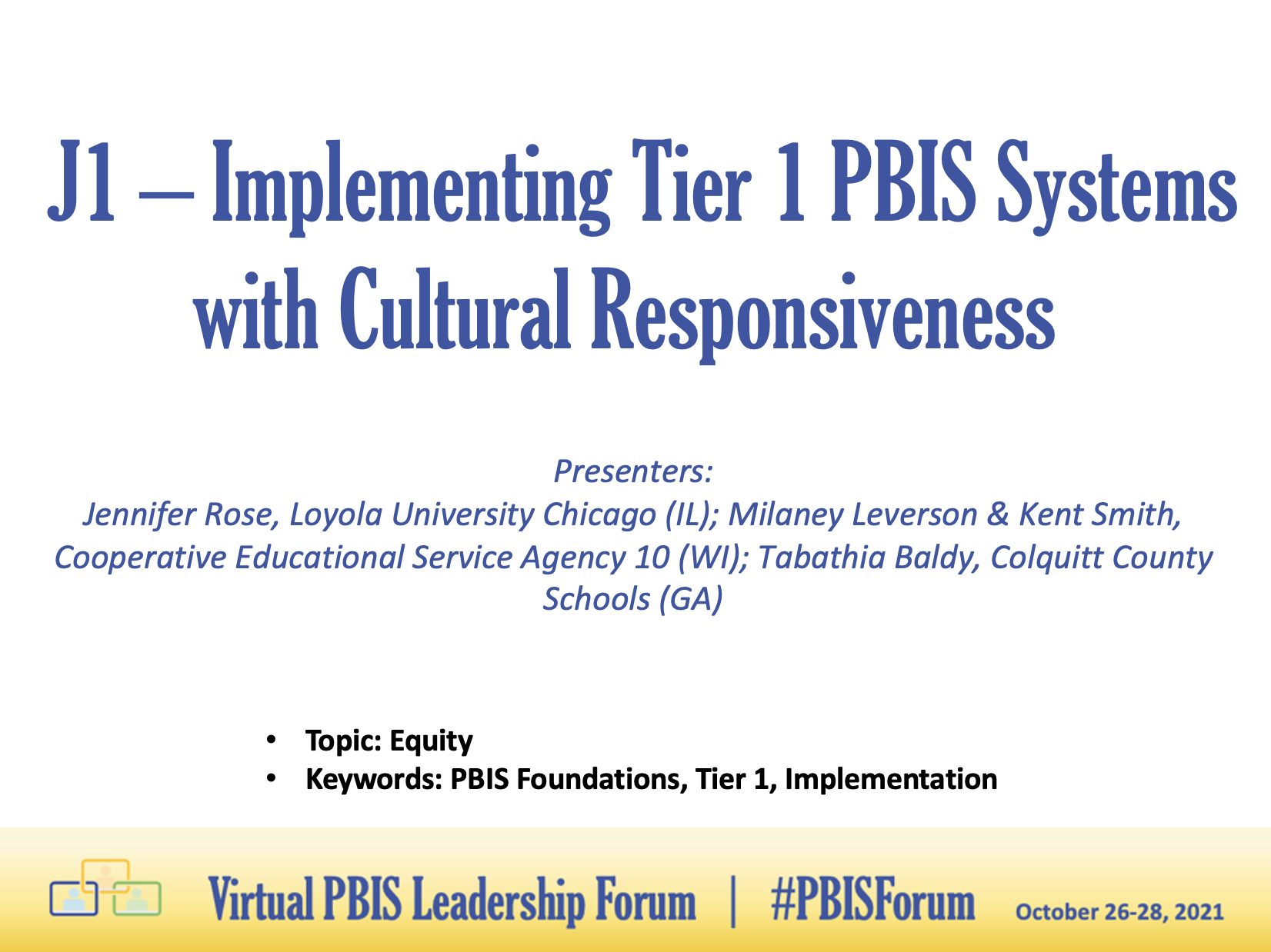 Center on PBIS | Video
