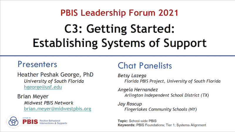 Center on PBIS | Video