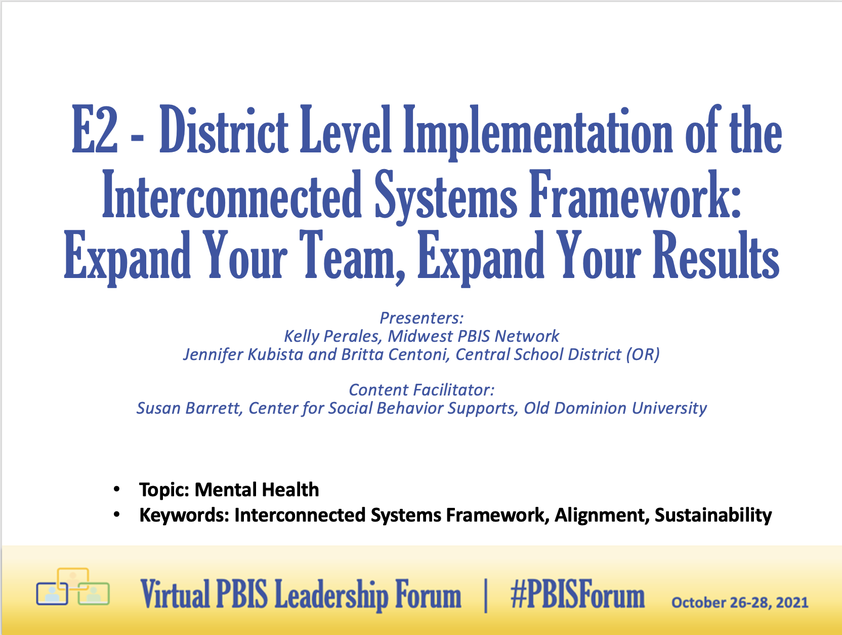 Center on PBIS | Video