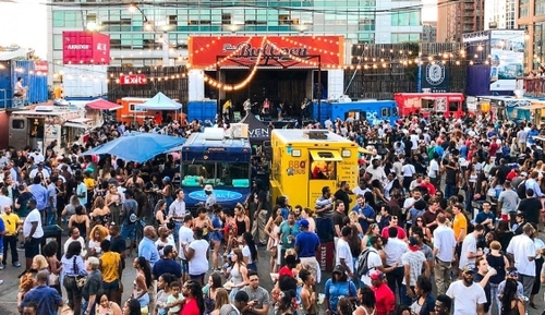 Grab some food or a drink at The Bullpen when you're going to watch a ...