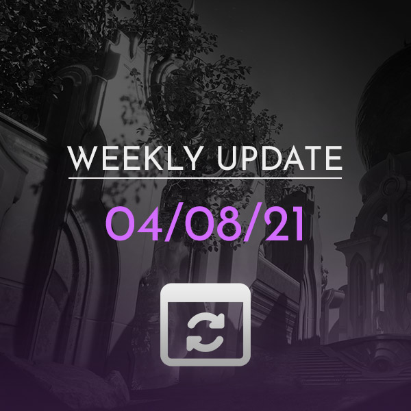 Weekly Update 4/8/2021