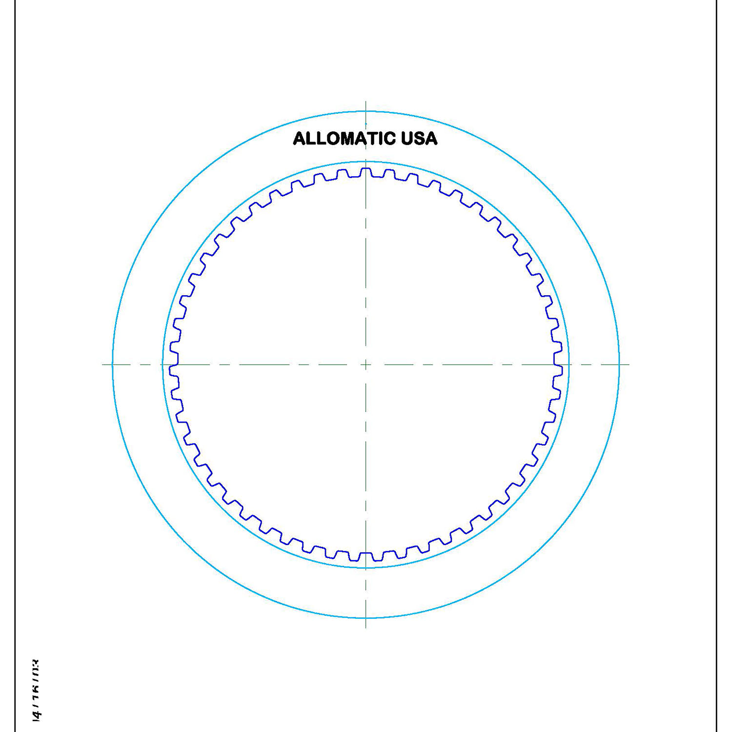 FORD Ford-O-Matic 2 SPEED Front Friction Clutch Plate 512169 | Allomatic