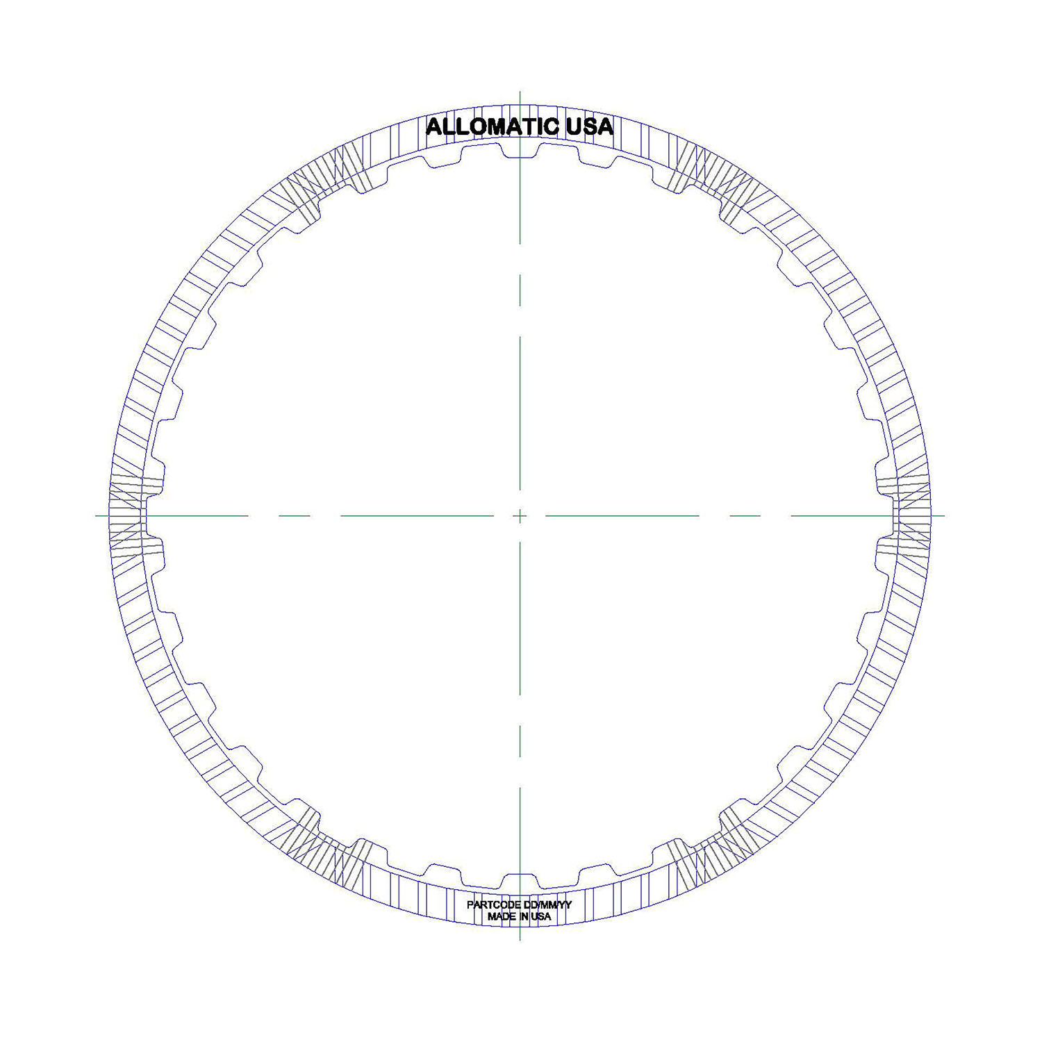 ZF 6HP19, 6HP19A, 6HP19X, 6HP21, 6HP21X, 09L B Clutch (3, 5 Reverse ...