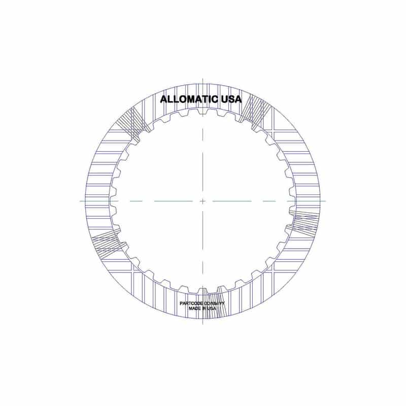 ZF 6HP19, 6HP19A, 6HP19X, 6HP21, 6HP21X, 09L E Clutch (4, 5 ,6) High ...