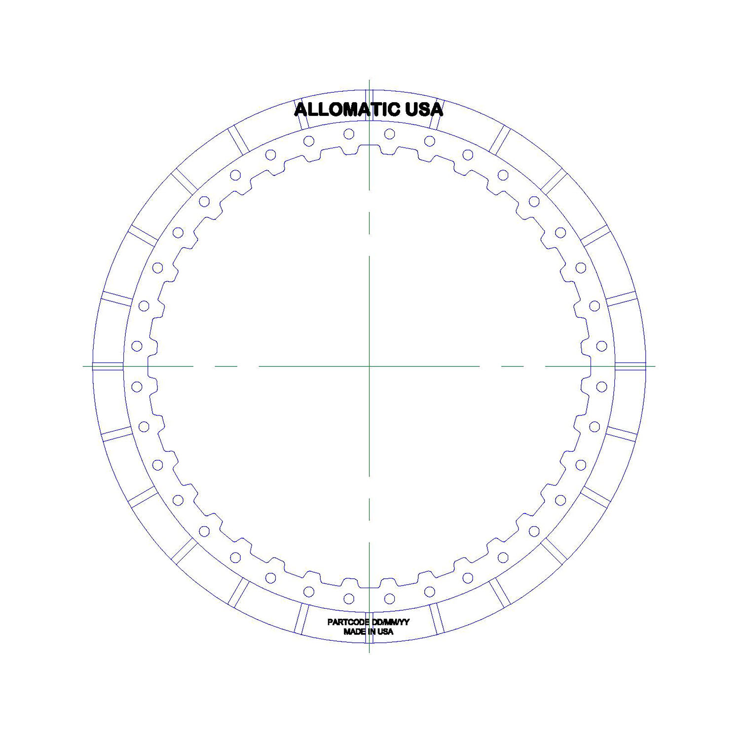 HYUNDAI / KIA A6GF1 Underdrive Brake High Energy Friction Clutch Plate ...