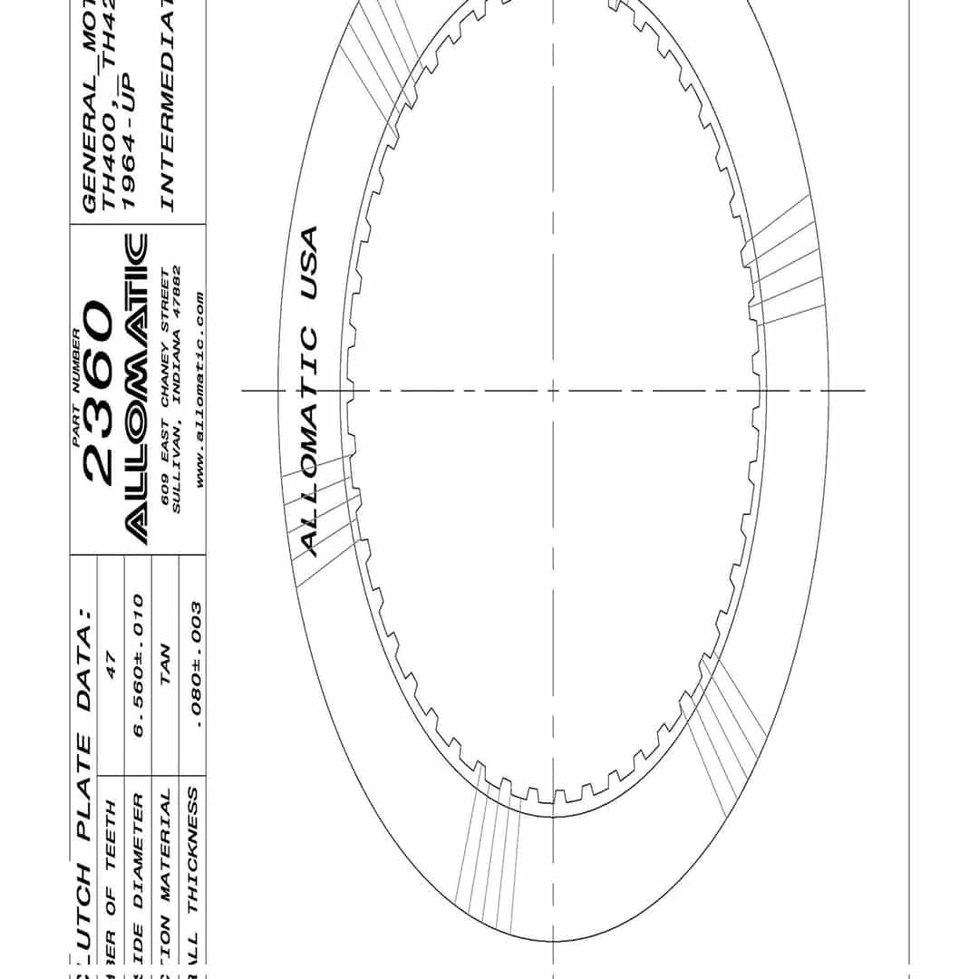 GM TH400, 3L80, TH400-R2, TH425, THMR2, 3L80HD, TH375, TH475, 4L80E ...