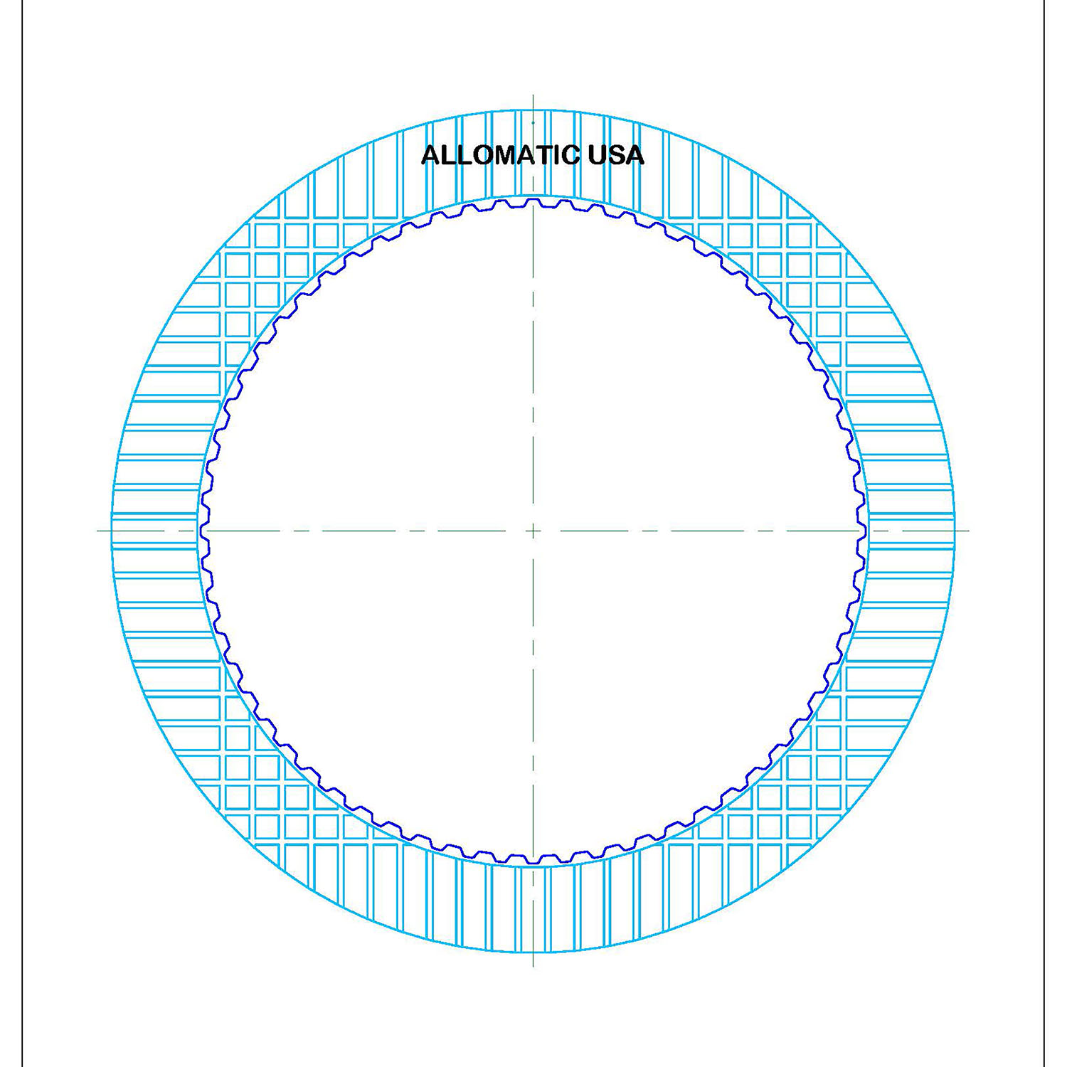 FORD C6 Direct Friction Clutch Plate 512432 | Allomatic