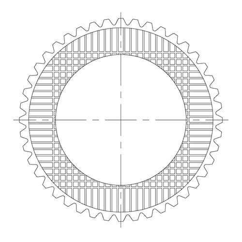 ALLISON MD SERIES C1 Friction Clutch Plate 512623 | Allomatic