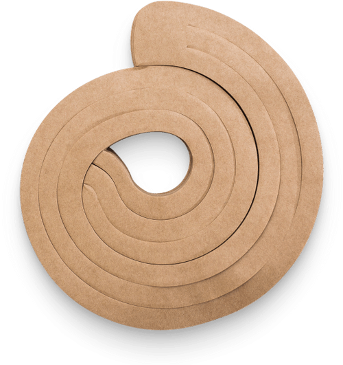 Decorative Spiral Paper Void Fill | SpiroPack by Seaman Paper