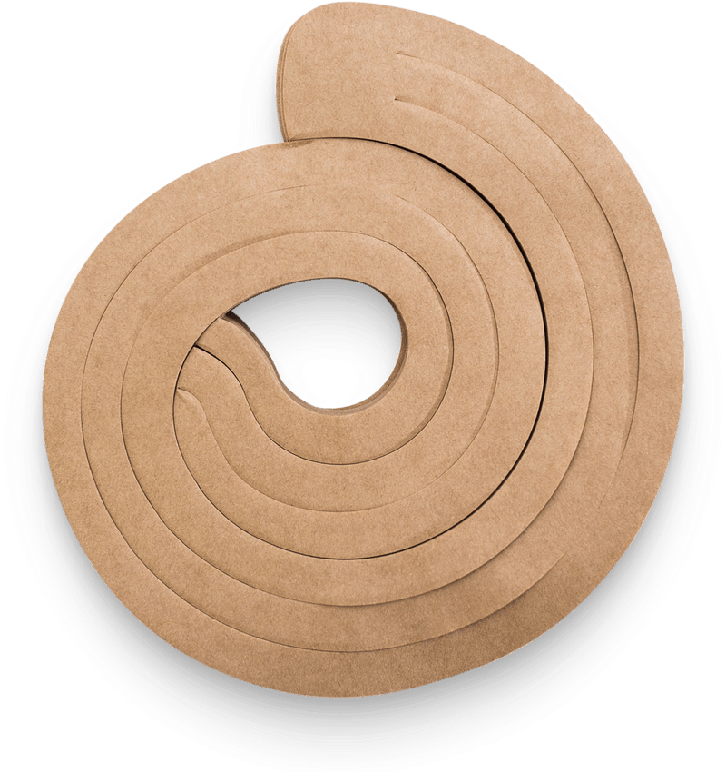 Decorative Spiral Paper Void Fill | SpiroPack by Seaman Paper