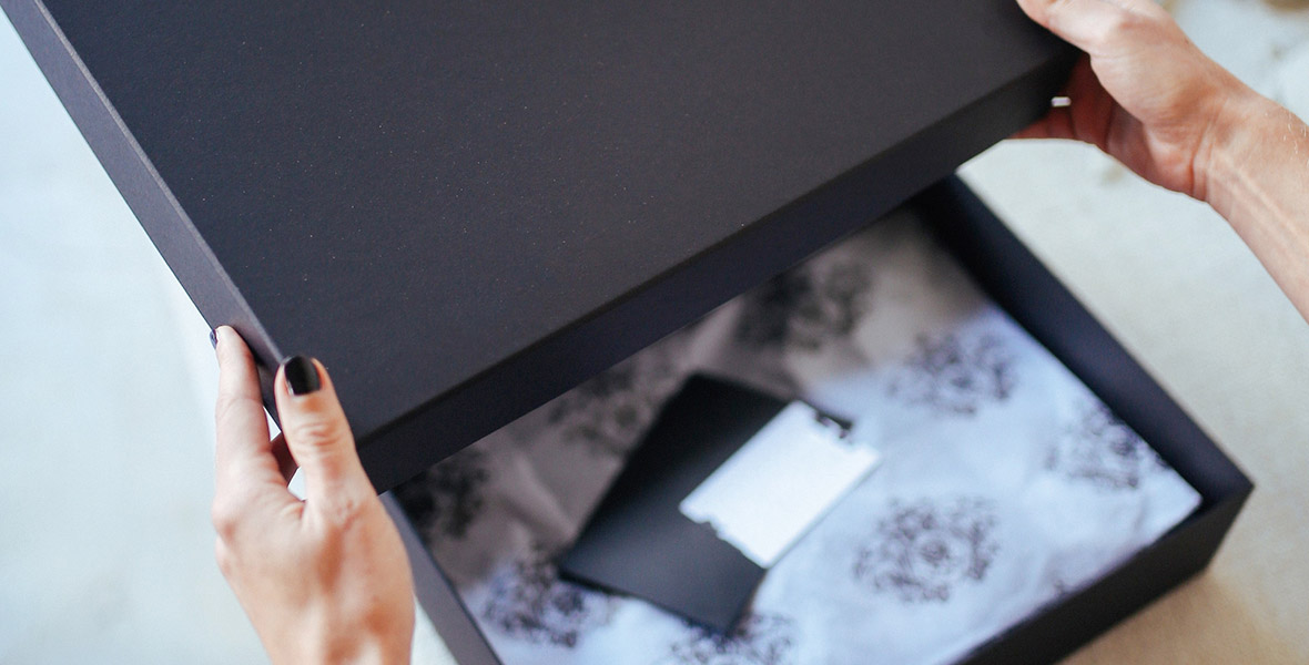 Create memorable eCommerce customer experiences with tissue paper.